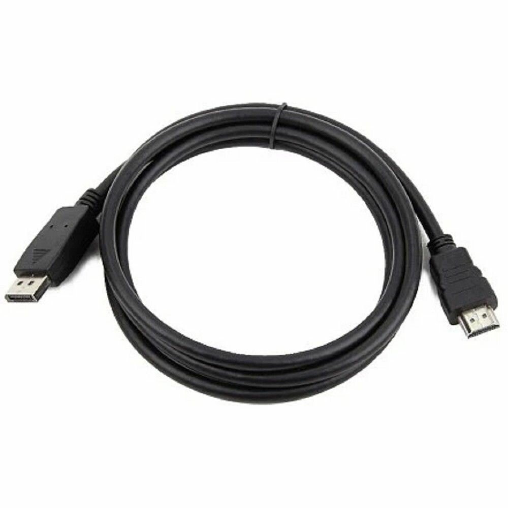 Filum Кабель Display port - HDMI 3 м, медь, черный, разъемы: Display port male - HDMI A male, пакет. FL - C - DPM - HM - 3M 894193