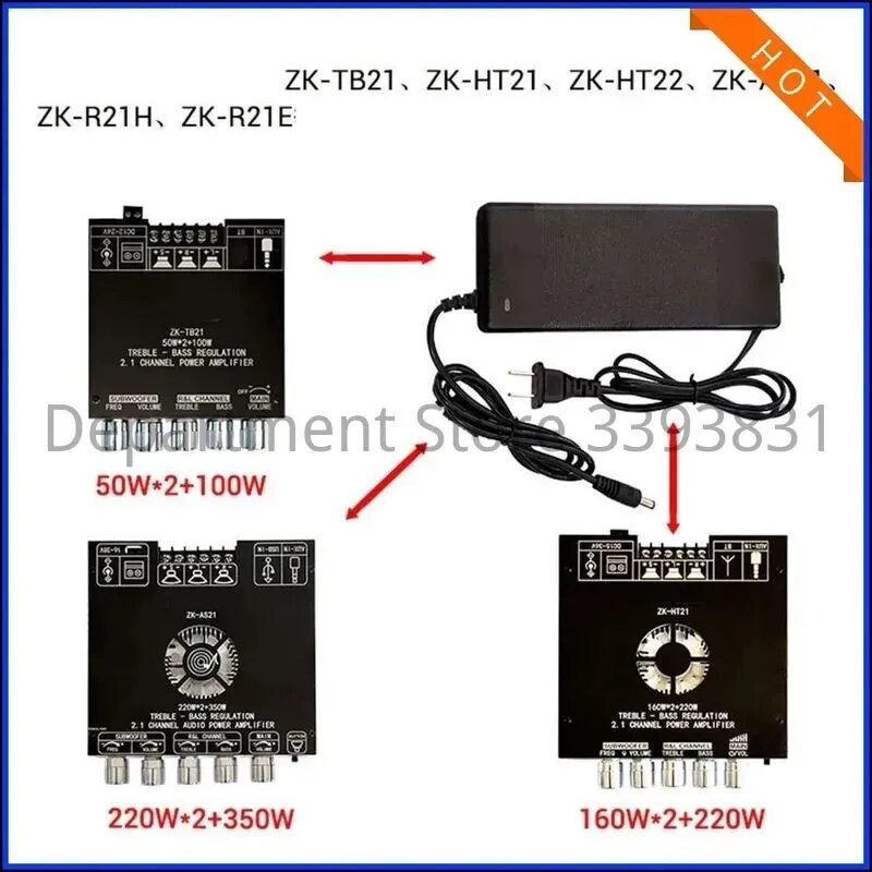 Блок питания 24V 10A для усилителей. Для усилителей мощности. Белый цвет, 1 шт