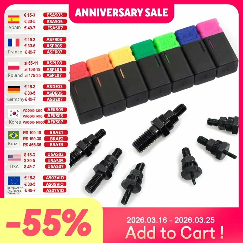 Резьбовая оправка для заклепки ALLSOME M3-M12 M10