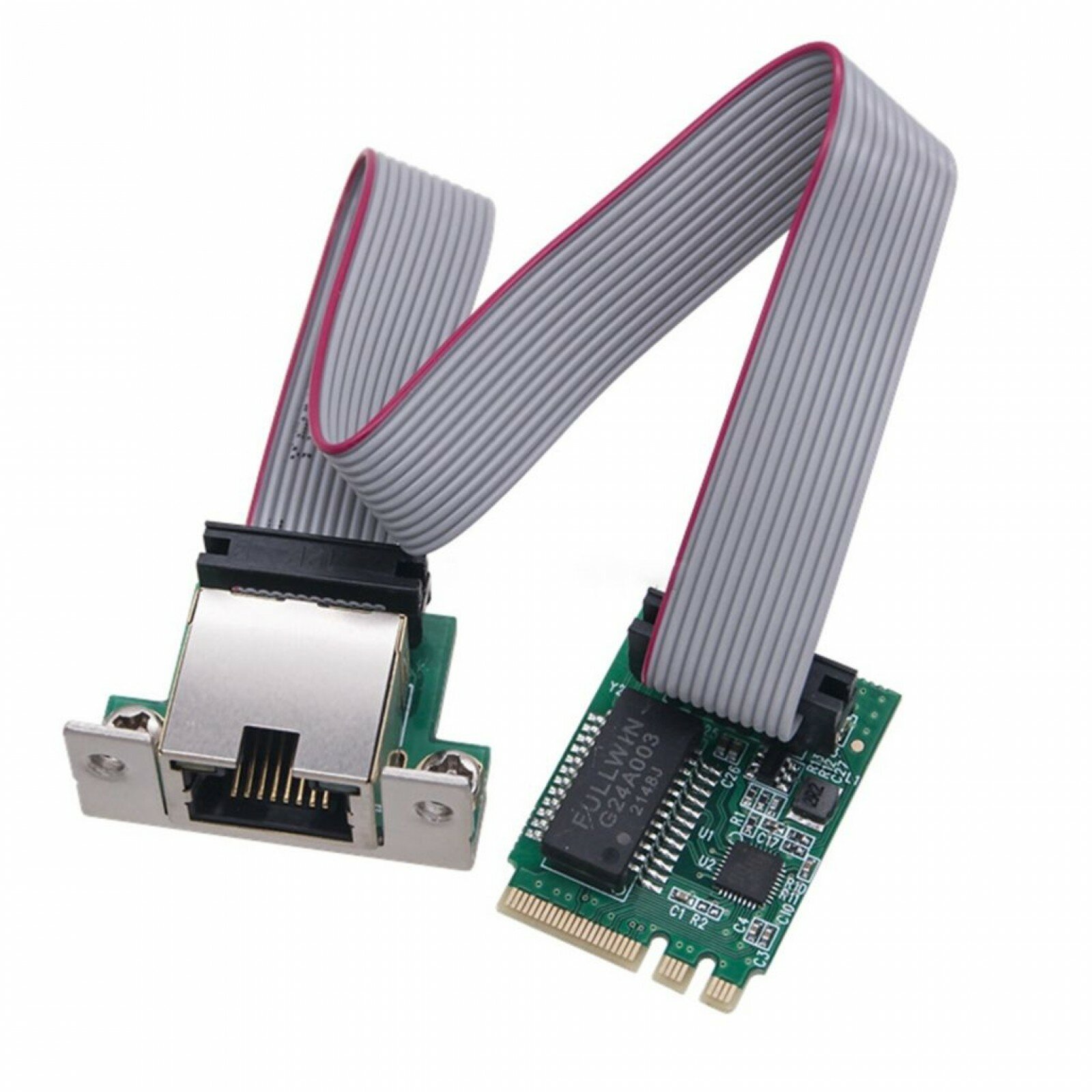 Карта-адаптер MyPads E с ключом M.2 A для RJ45 Ethernet 10/100/1000 Мбит/с