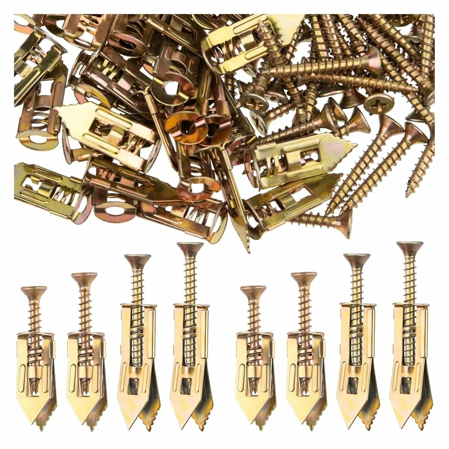 Самосверлящие анкеры для гипсокартона Самосверлящие расширительные винты Инструменты для крепления дюбелей для полостей