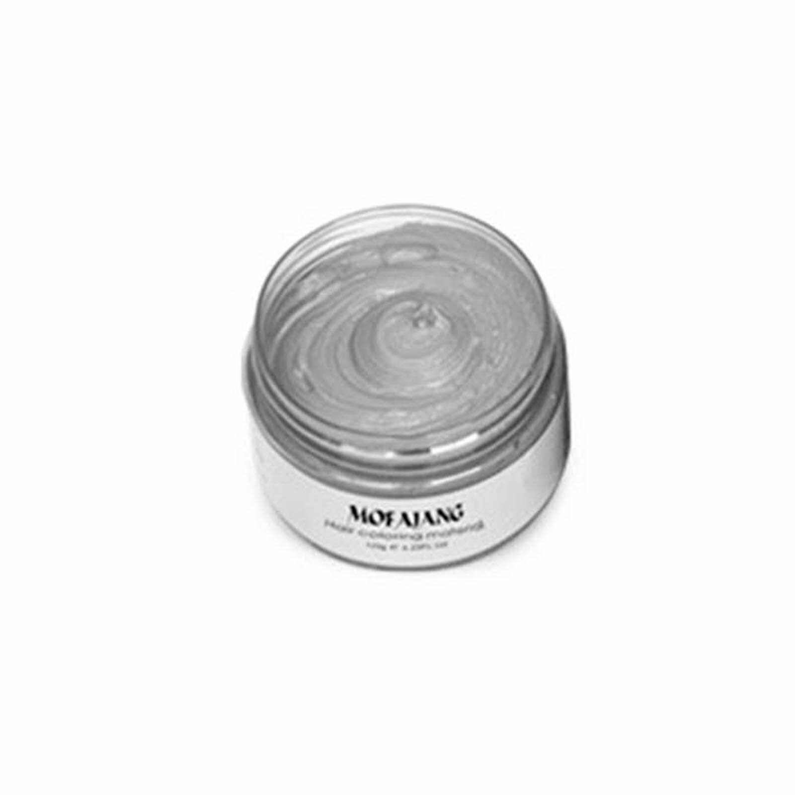 MOFAJANG Hair Color Wax Temp Hair Dye U-nisex Purple Grey Blue Hairstyle Coloring C-ream 120ml для Party C-osplay Grey White Gold Green Red Black Orange