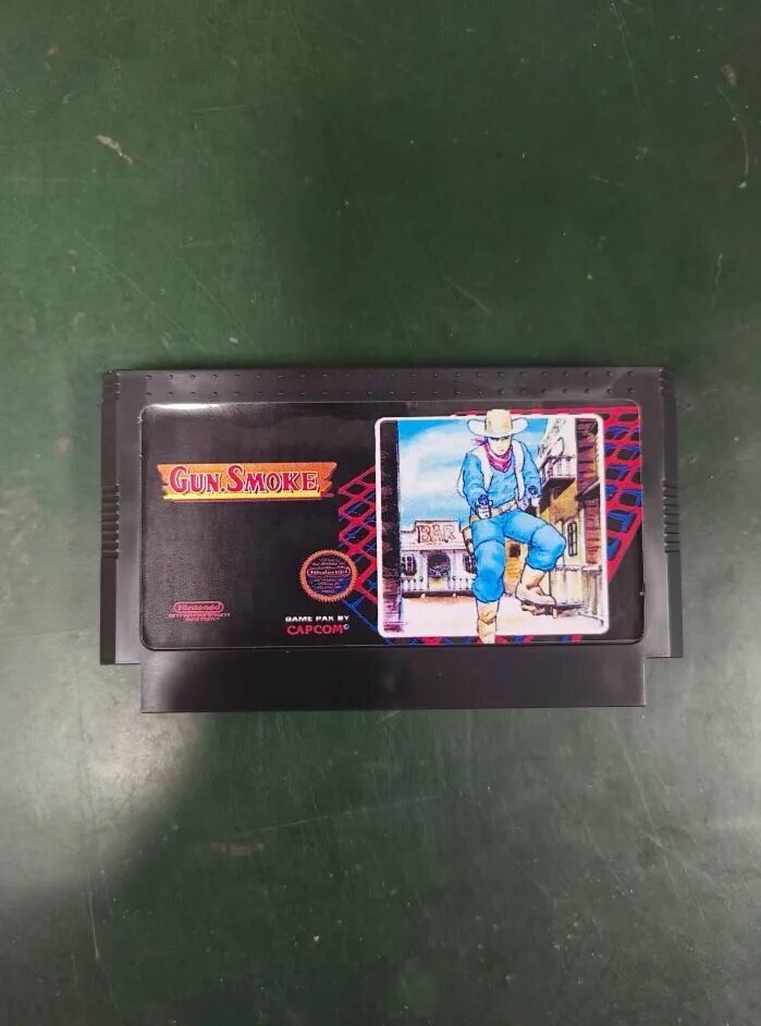 Картридж игровой 8 bit Gun Smoke (без коробки)Картридж игровой