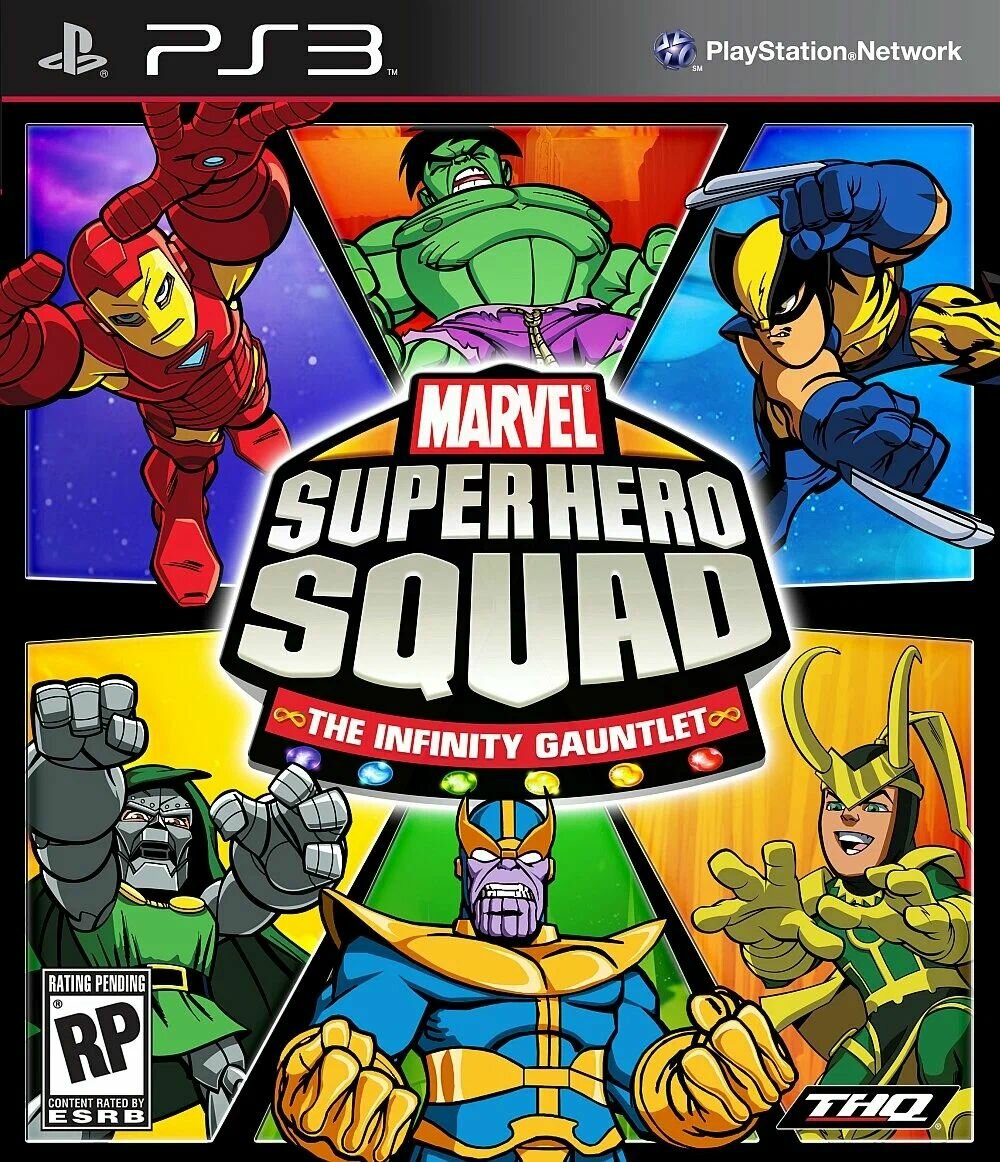 PS3 игра Super Hero Squad The Infinity Gauntlet