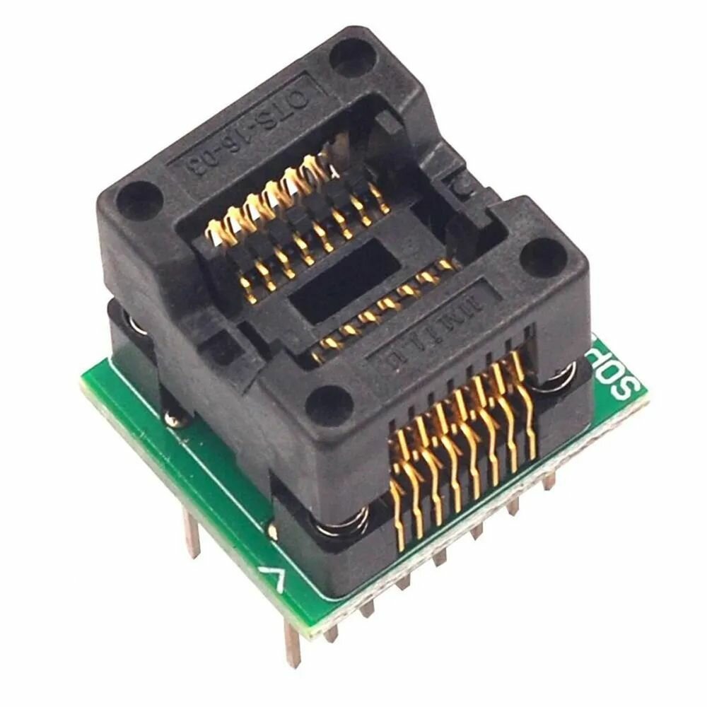 Высокоточный Адаптер разъема программатора Ic Sop16-Dip16 для различных микросхем