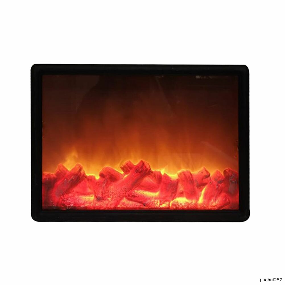 Рождественская светодиодная лампа с эффектом пламени, имитация камина, для внутреннего и уличного стола, реалистичный фонарь с эффектом пламени для декора оконной террасы