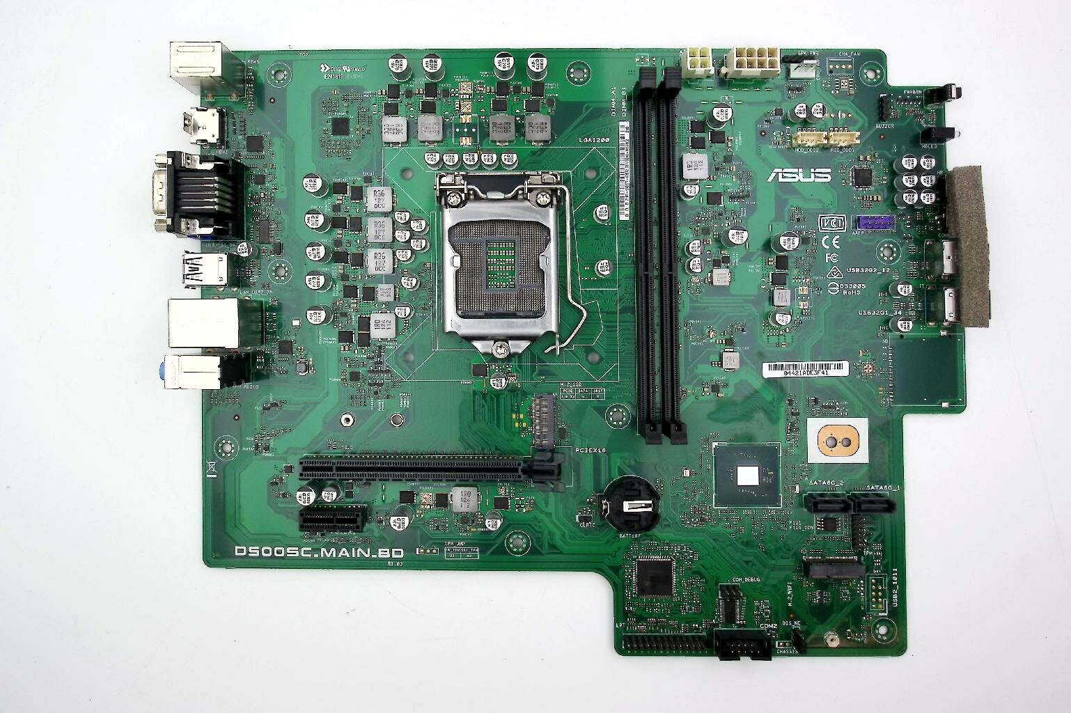 Материнская плата ASUS D500SC донор компонентов