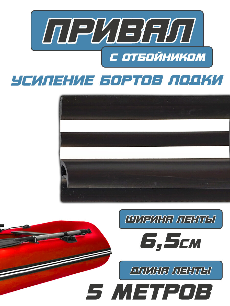 Лента / привал (усиление бортов) (ширина 65мм) (5 метров)