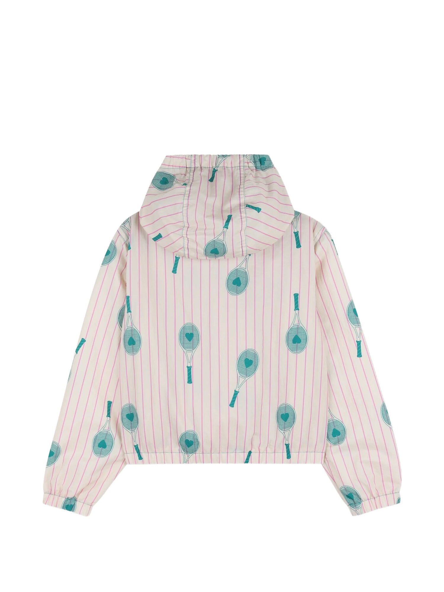 Полукомбинезон-дождевик Kids around Hooded striped windbreaker, размер 4 года — фото 1
