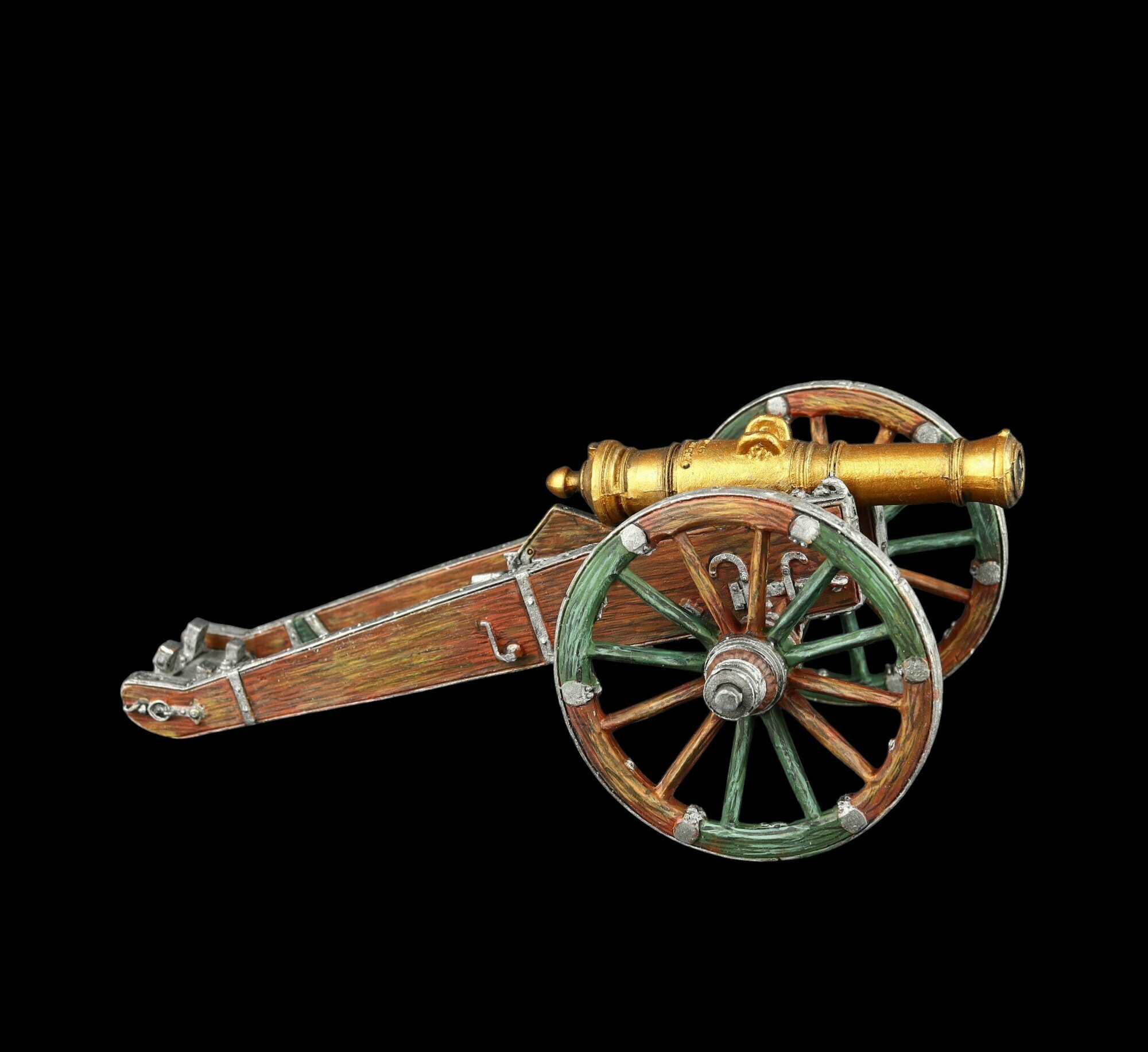 Оловянный солдатик: 6-фунтовая пушка системы XI года. Франция, 1803-1815 гг