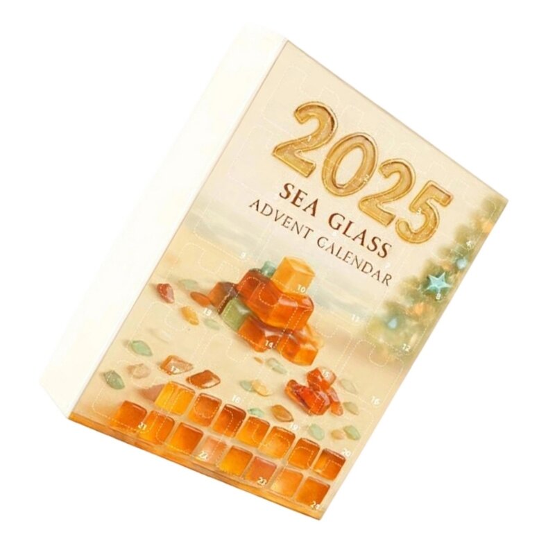 Рождественский Адвент-Календарь На 24 Дня Сюрприз-Адвент-Календарь Подарочная Коробка С 24 Акриловыми Праздничными Елками Для Семейного Досуга