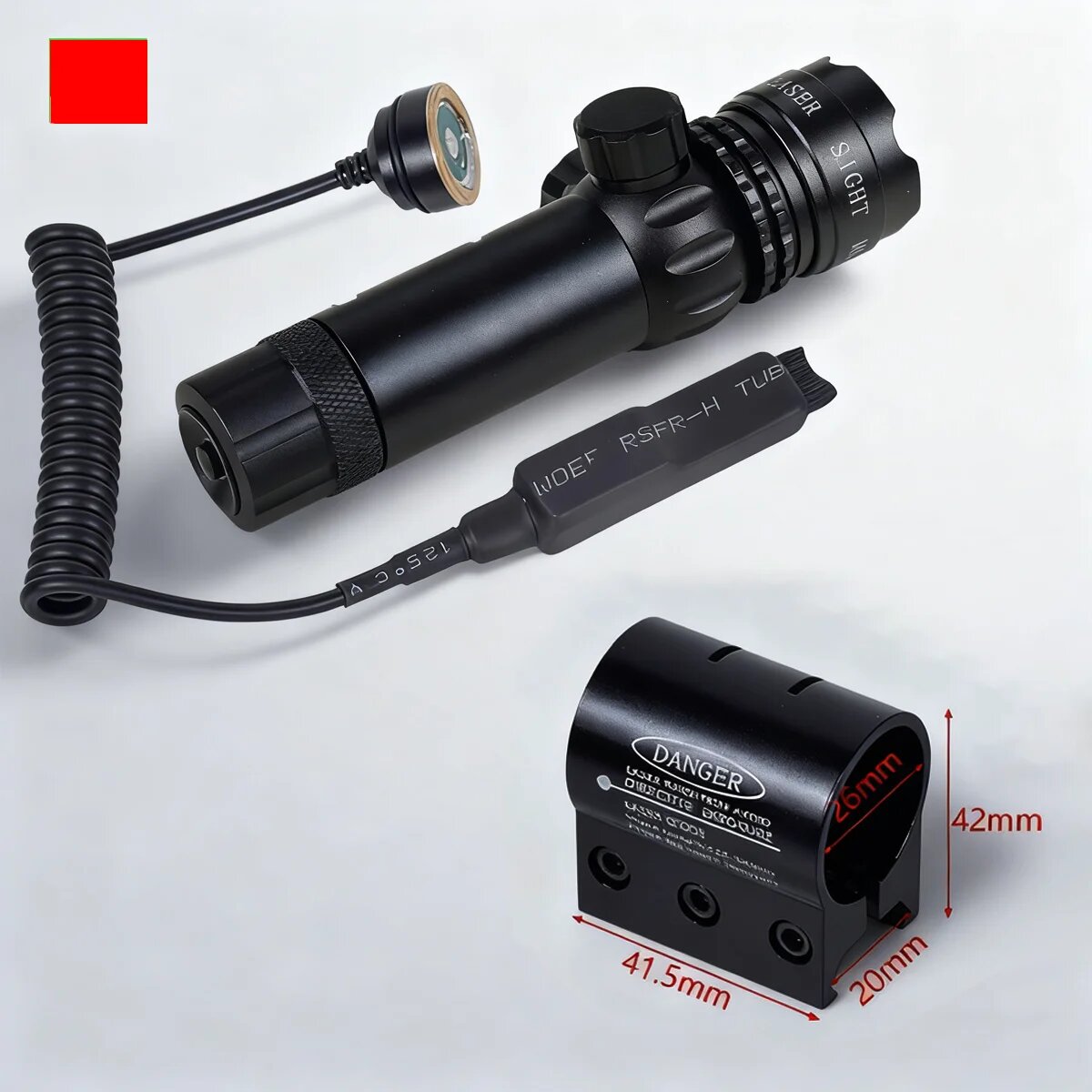 Лазерный целеуказатель LAMBUL красный/зеленый 532 нм 3 pcs Set Red