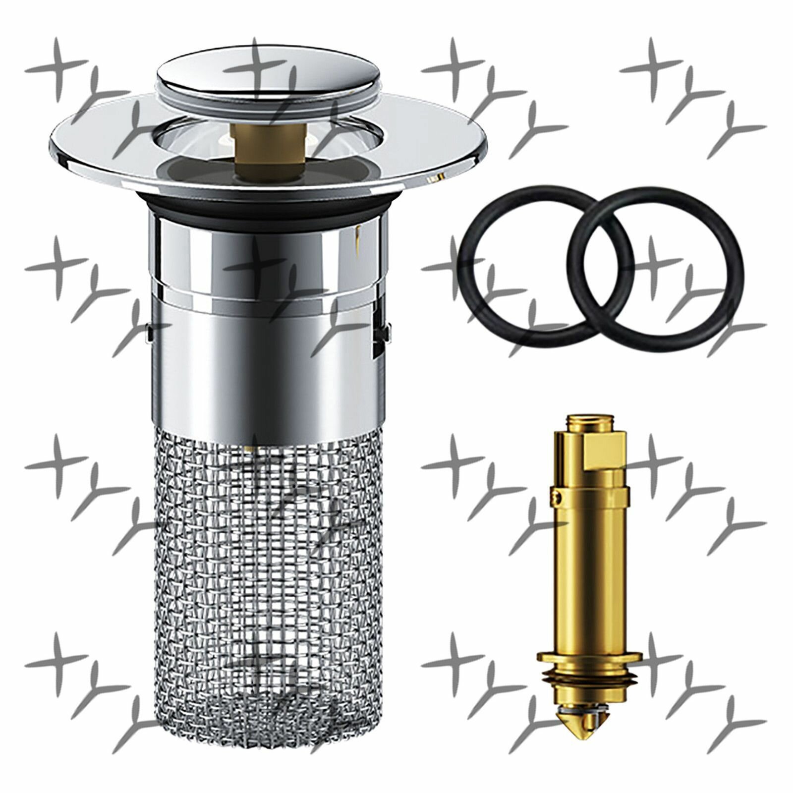 JeashCHAT Канализационный фильтр для ванной комнаты фильтр из нержавеющей стали слив для пола