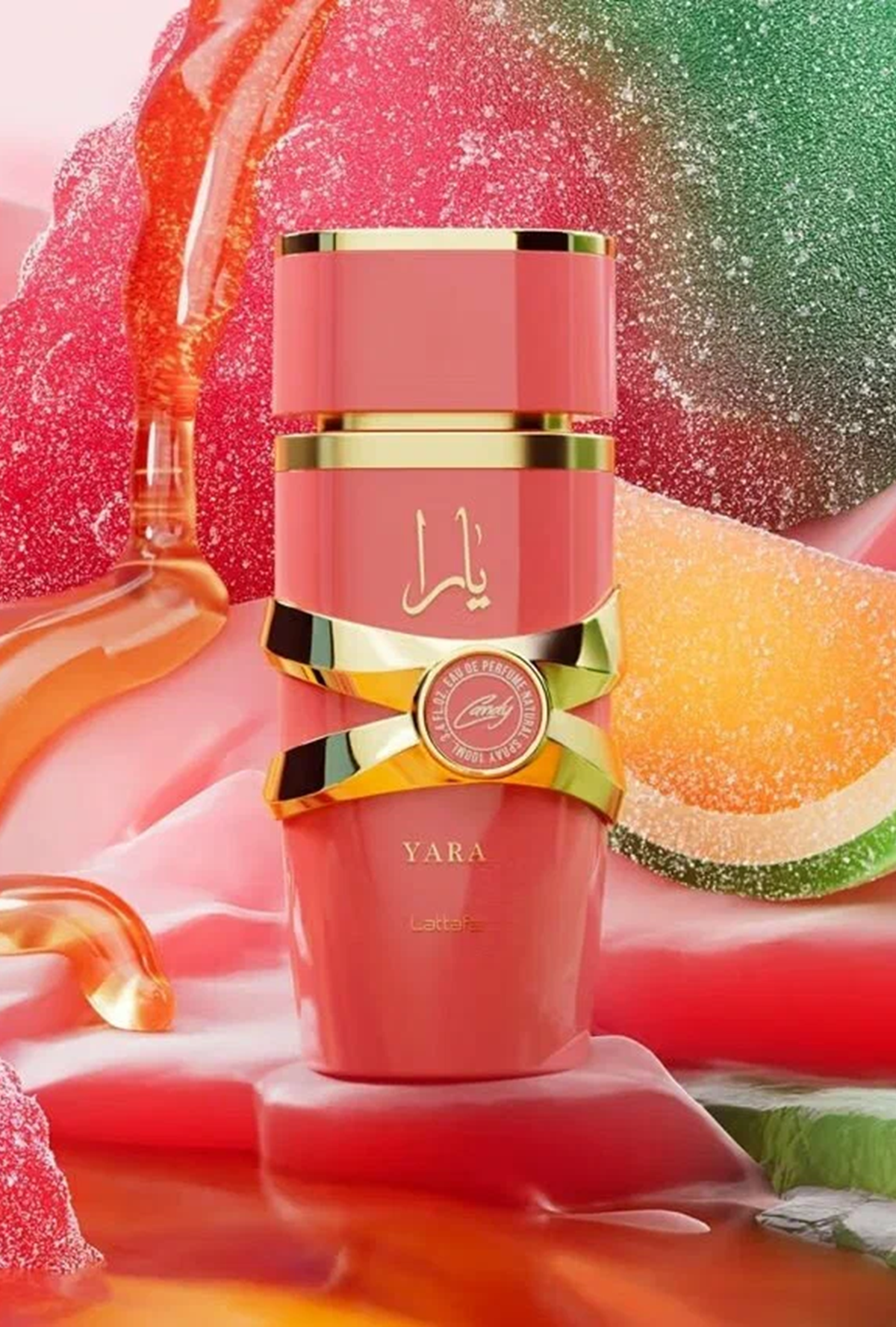 Парфюмерная вода женская LATTAFA Yara Candy, 100мл. Латтафа женская парфюмерия. ОАЭ