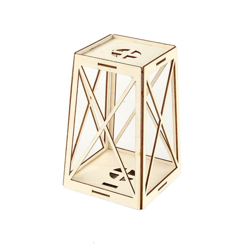 Винтажный деревянный фонарь, Ночник