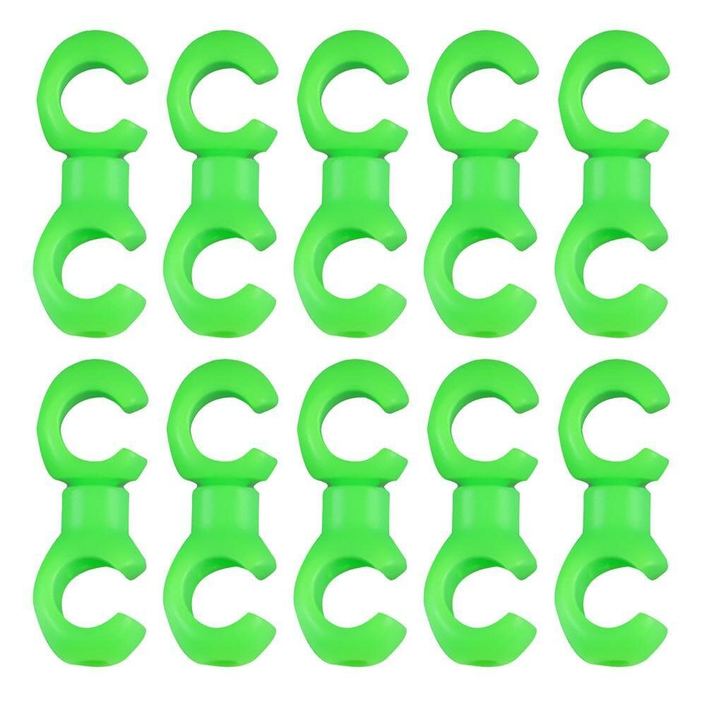 Набор S-образных фиксаторов для тросиков переключения передач и тормозных магистралей, наручники для велосипеда, 10 штук