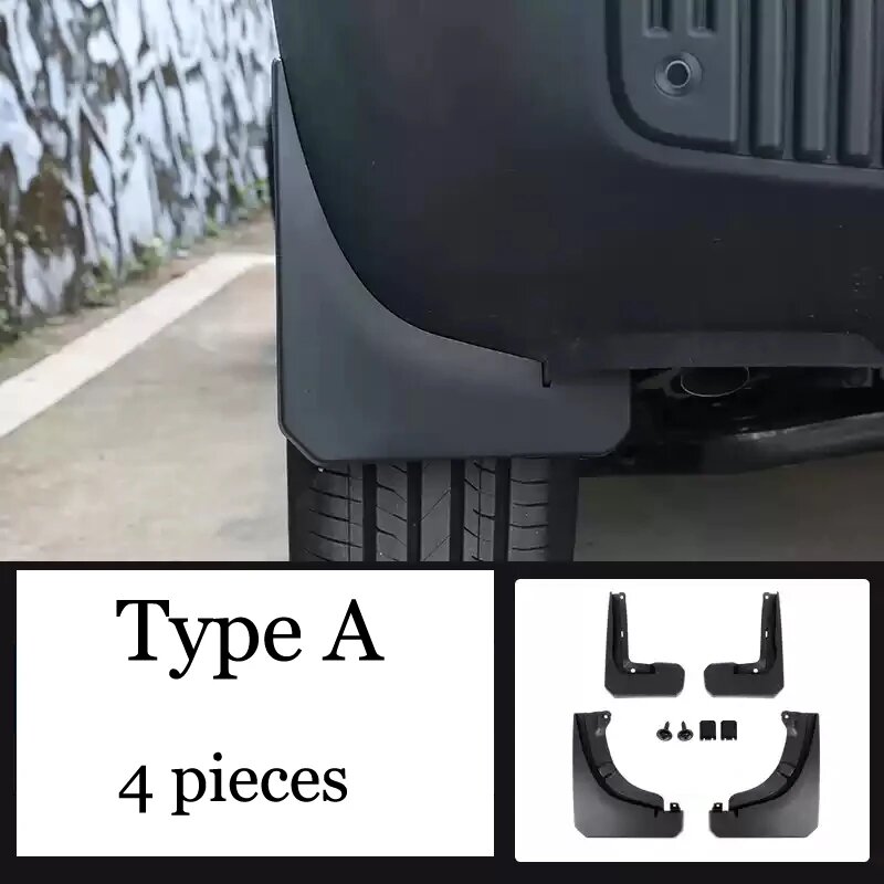 Для Jetour T2 Traveler 2024 2025 автомобильные брызговики пластиковые крылья расширители type A