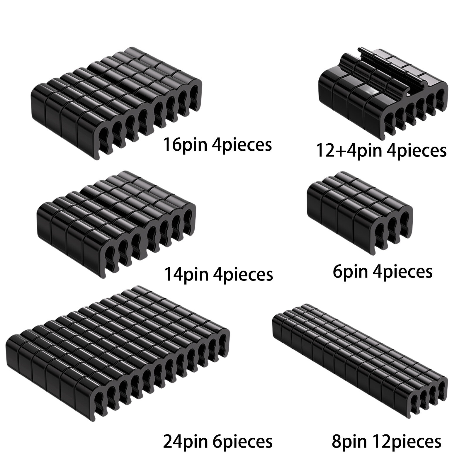 Гребенки для проводов органайзер кабелей 18-25 мм термостойкие