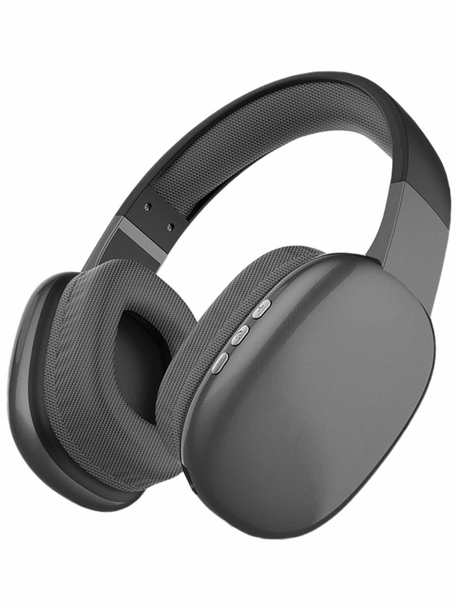 Наушники QUMO OLMIO BT 0084, Bluetooth 5.0, время работы 8 часов, чёрные