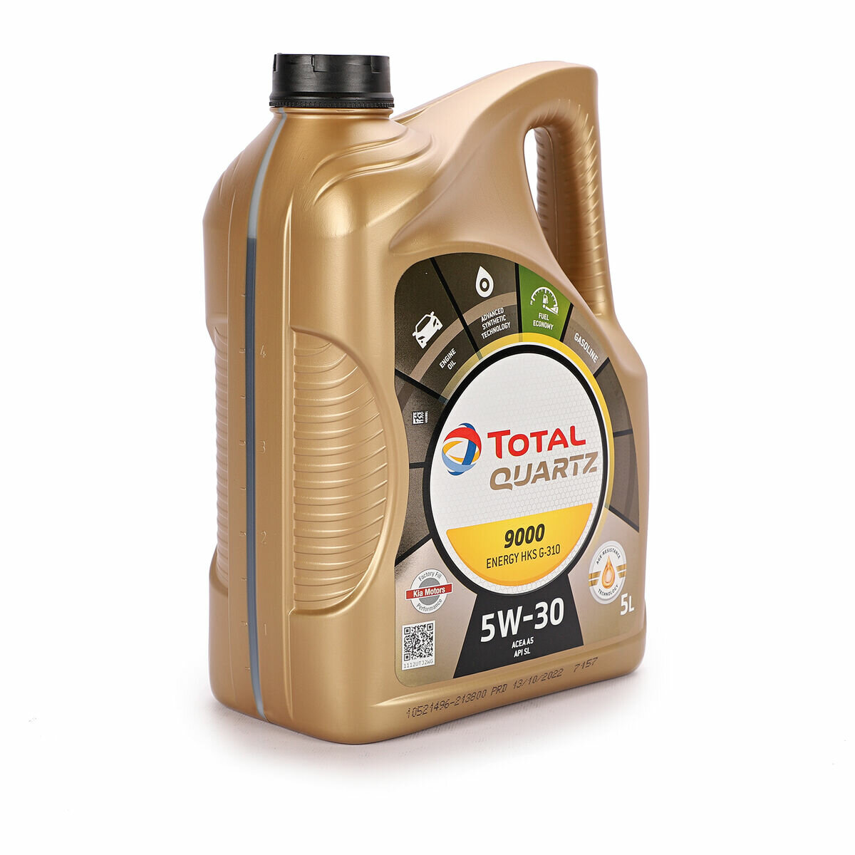 Масло Моторное Total Quartz 9000 Energy Hks Api Sl 5W30 (5Л)(Total 213800)