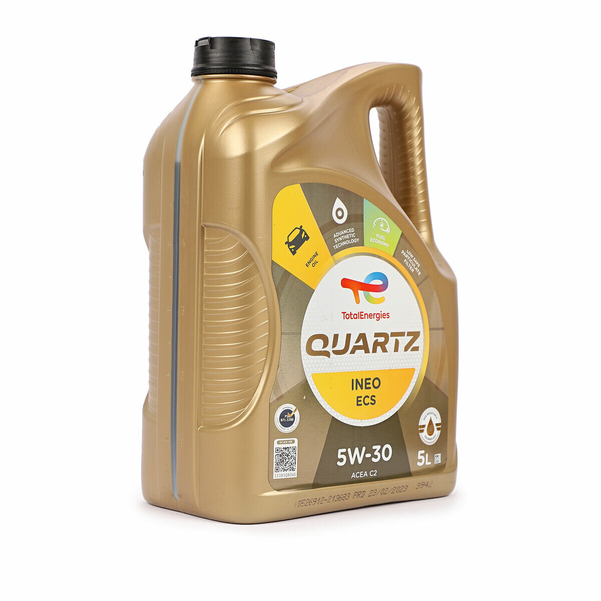Масло Моторное Total Quartz Ineo Ecs 5W-30 5Л.(Total 213683)