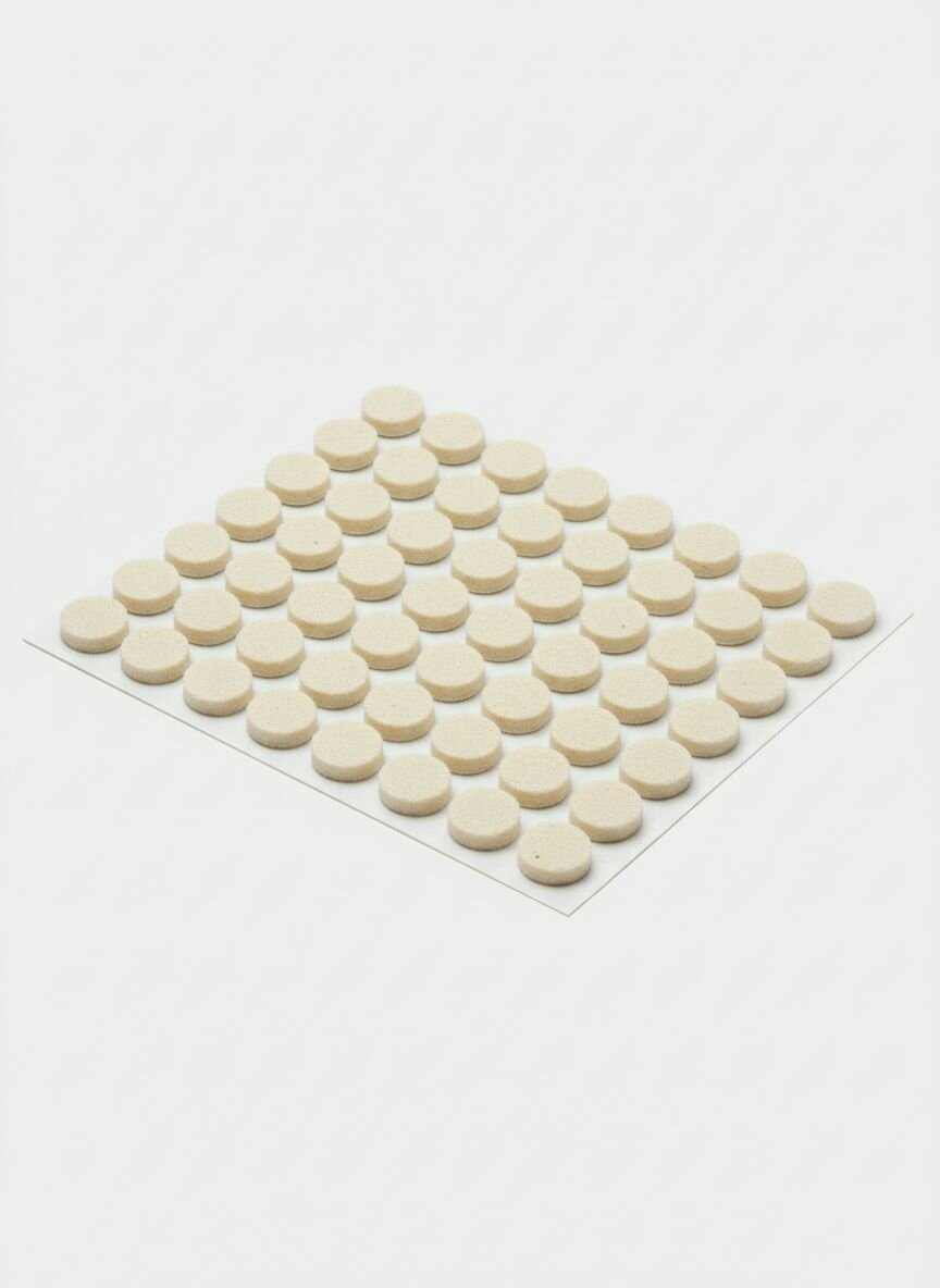 Амортизатор для мебели, демпфер самоклеящийся Мебельная фурнитура Mystery