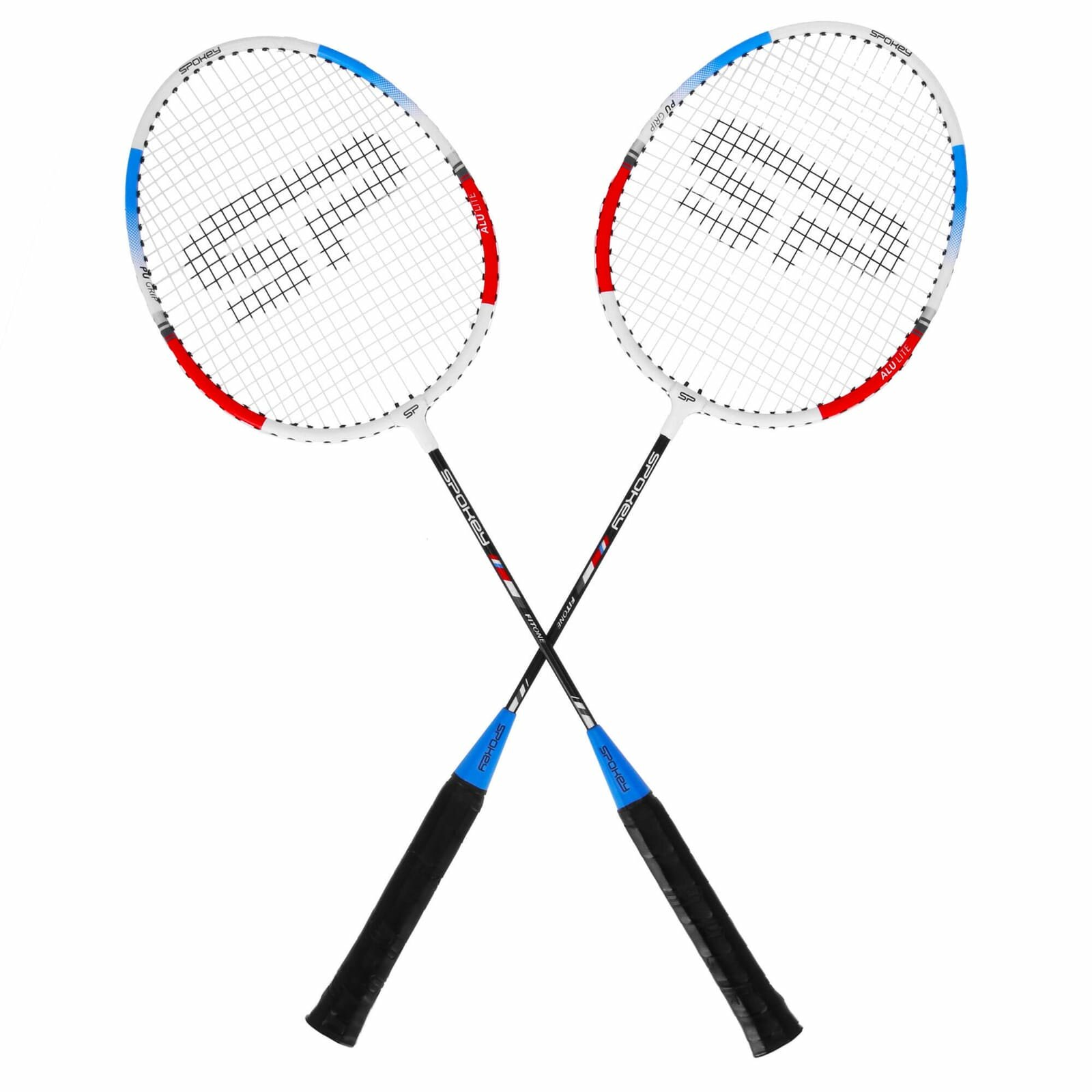 DECATHLON Ракетка для бадминтона Spokey Fit One II, синий, 66.5 см, 95 г