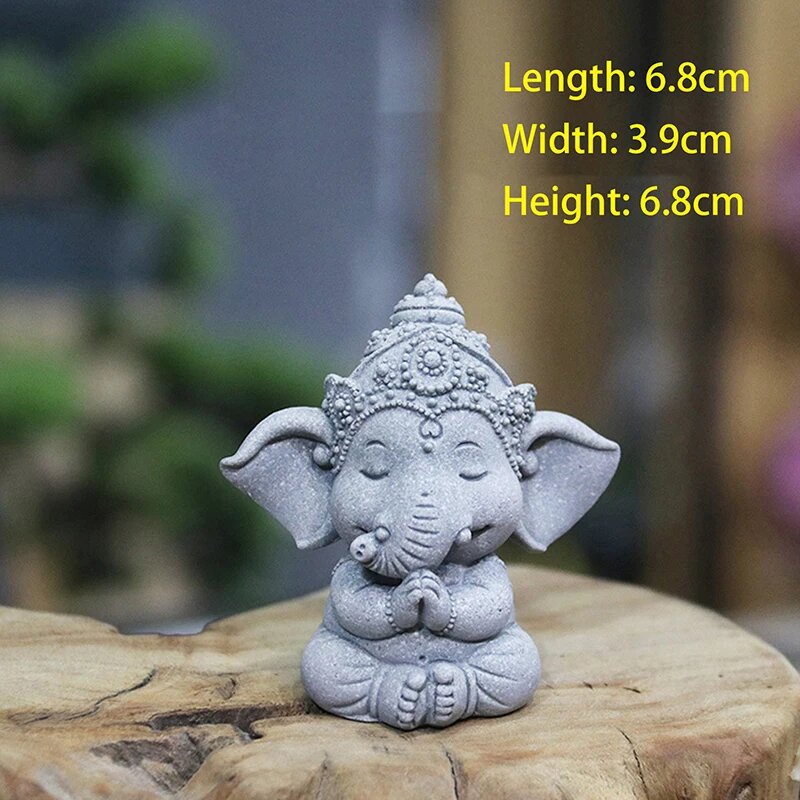 Статуя слона WHPHous каменная A1