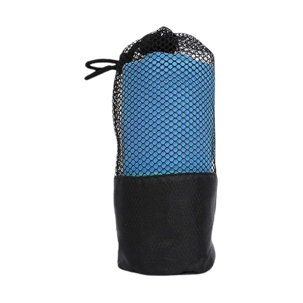 Kiboule Полотенце для ванной из микрофибры 80x130 см синее для плавания, фитнеса, пляжа