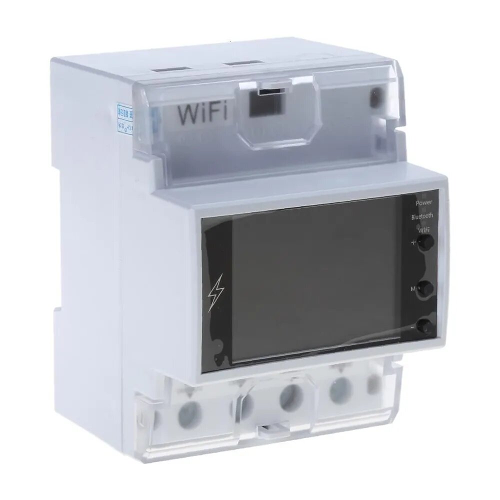 2.4-дюймовый цветной дисплей энергомера с WiFi, Bluetooth и Power