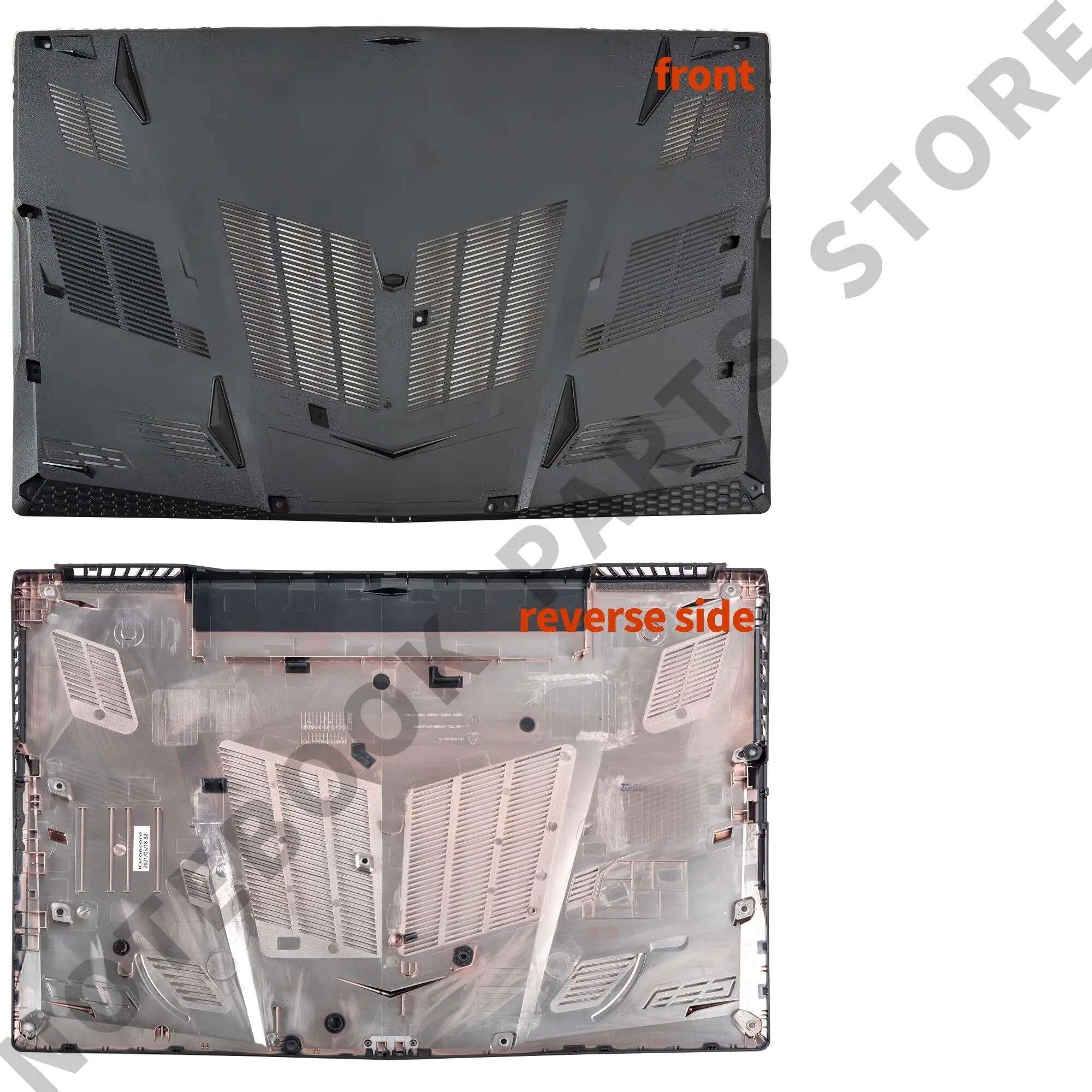 Нижний корпус для ноутбуков MEIHENGHUI GE63 GL63 GP63 черный 15.6 дюймов