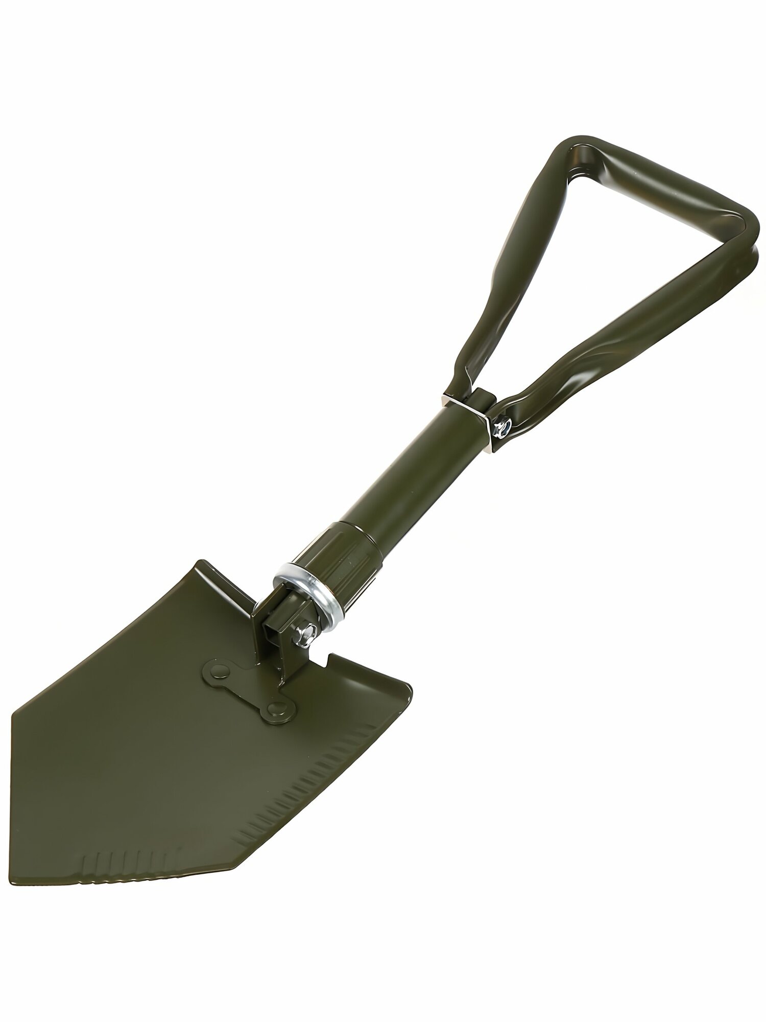 Лопата туристическая складная с чехлом и черенком, для рыбалки, 57х15 см