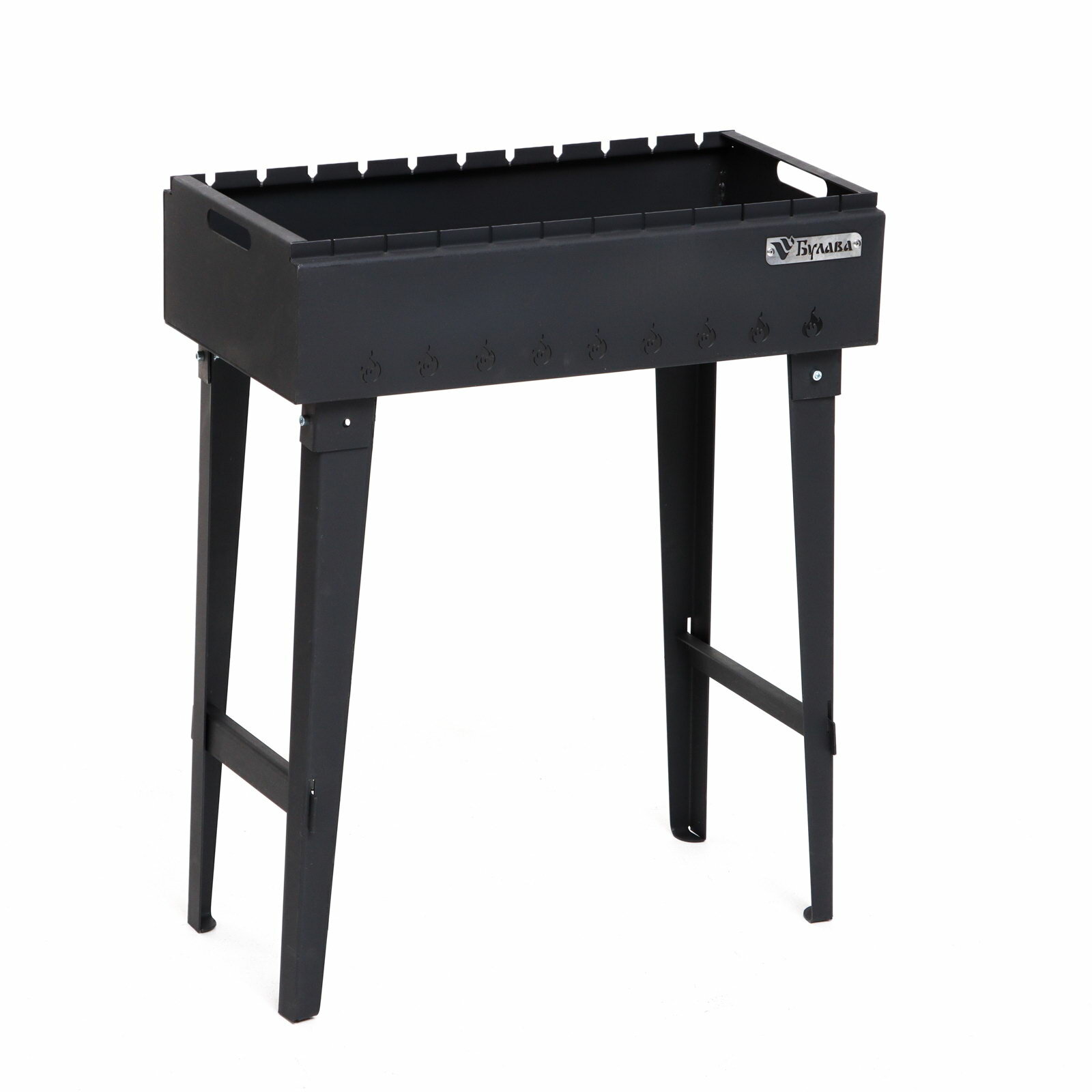 Мангал "Булава", 60x32x75 см, толщина металла 2 мм, вид: мангал