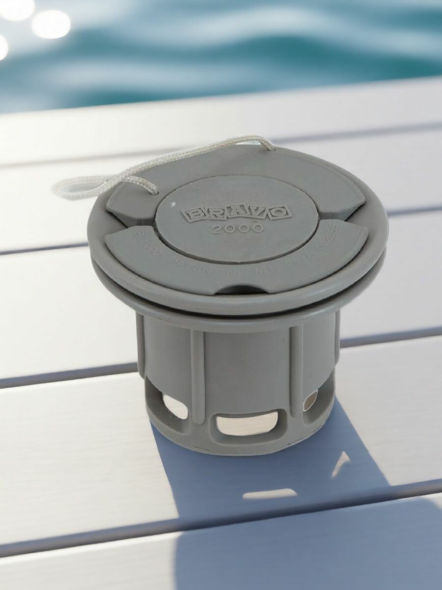 Клапан воздушный Bravo 2000E Badger серый (Бабочка)