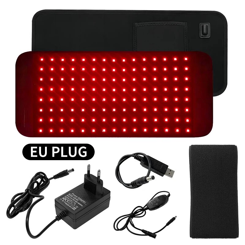 Светотерапевтический пояс KEMOKO, EU-Plug, красный свет