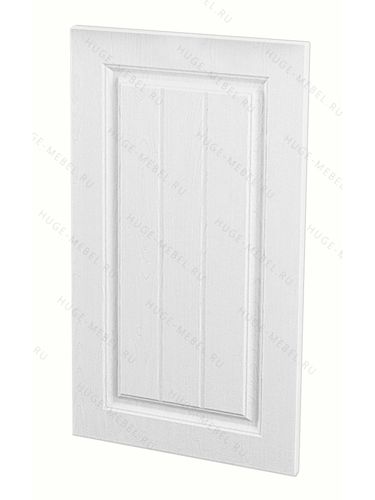 Кухонный фасад Ф-20 Дуб белый (Мария) Huge Mebel. Ширина 396 Высота 712. Кухонные фасады