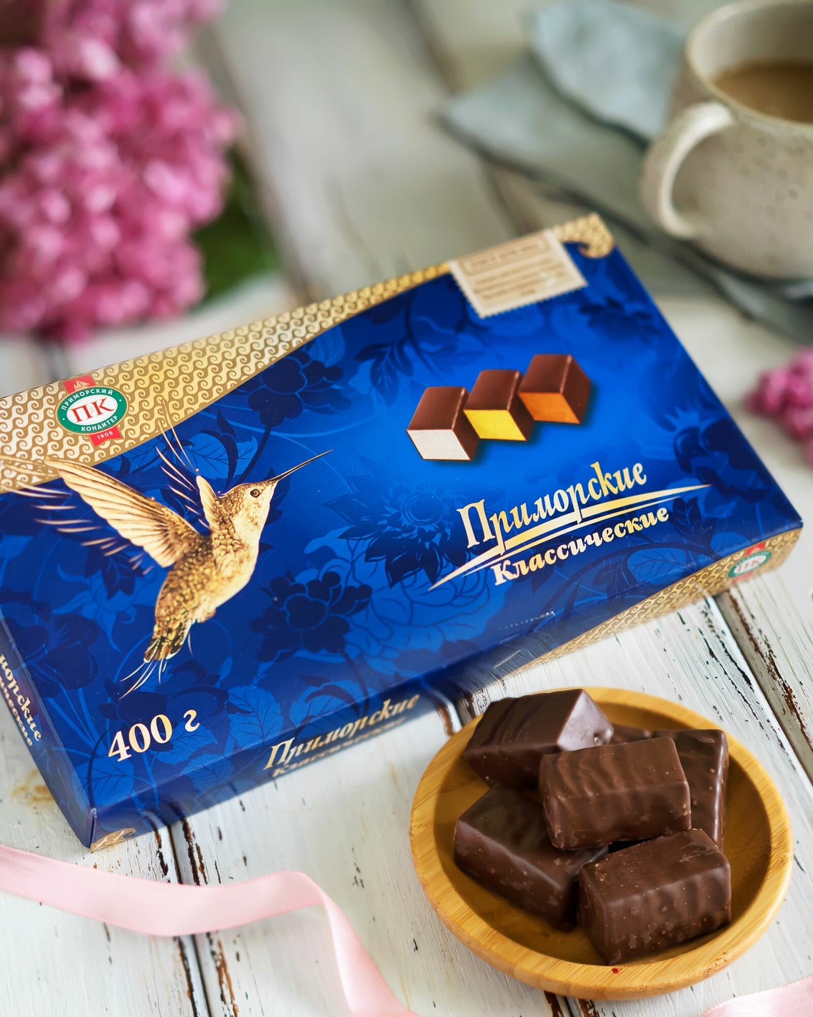 Конфеты шоколадные Классические/дальневосточная птица/ассорти на агаре 400 гр, 1шт