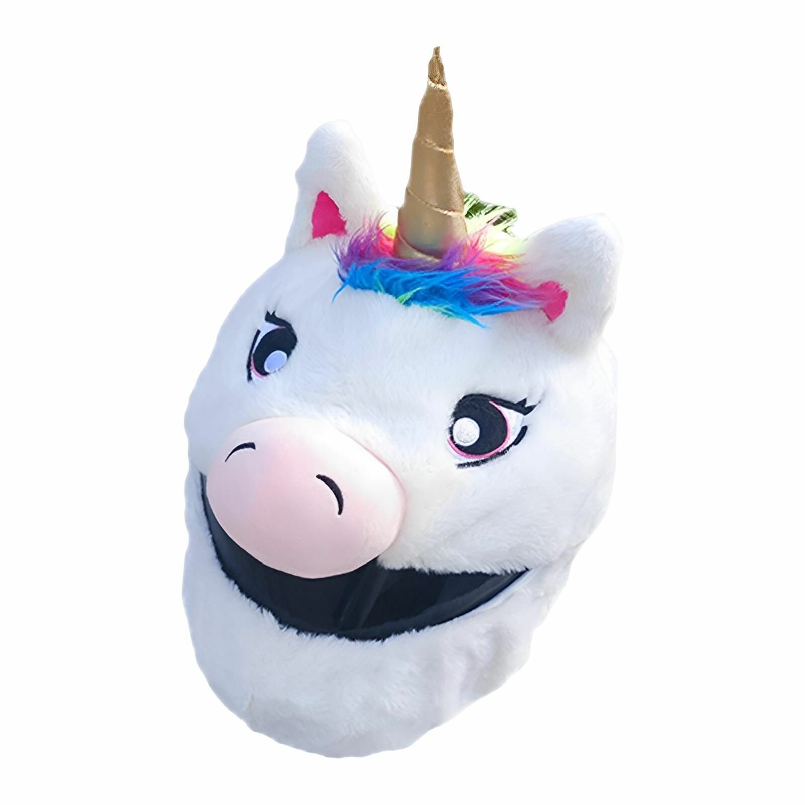 Чехол на шлем из плюшаЯркий стиль для весёлой езды