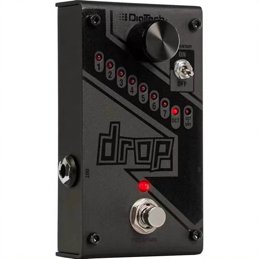 DIGITECH Черная ｄｒｏｐ Ограниченная серия педаль смены тона для гитары