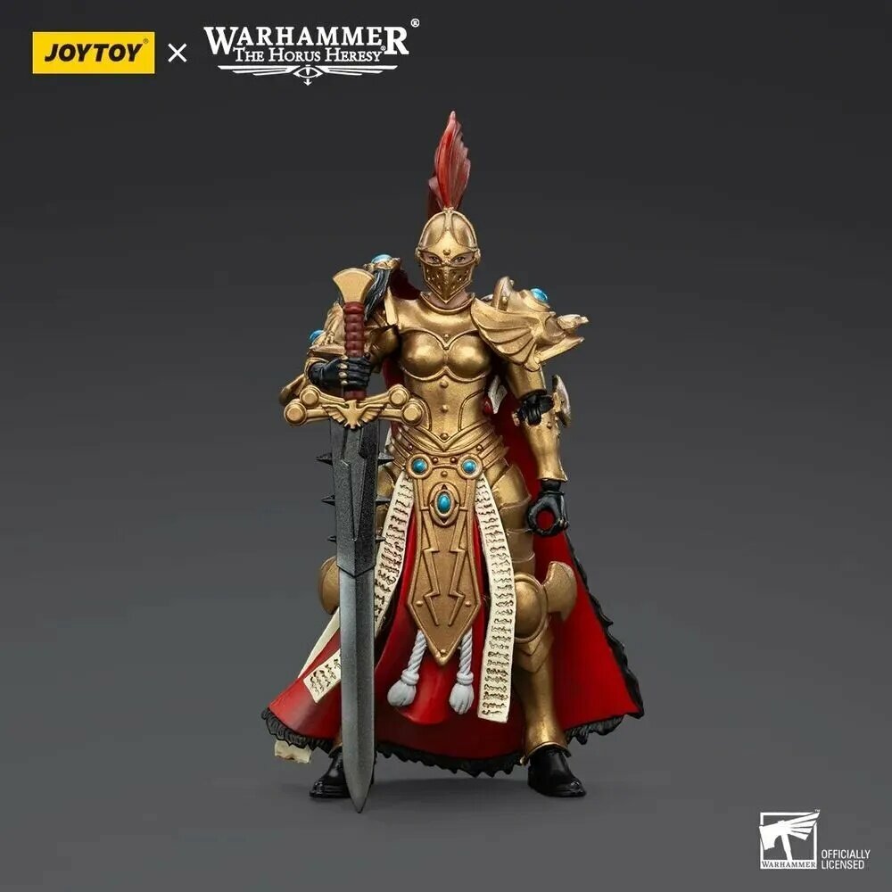 Фигурка JOYTOY Warhammer The Horus Heresy Sisters of Silence White Falcons Vigilator Cadre Vigilator Mistress / фигурка Джой Той Сестры Безмолвия Белые Соколы Недремлющая Госпожа