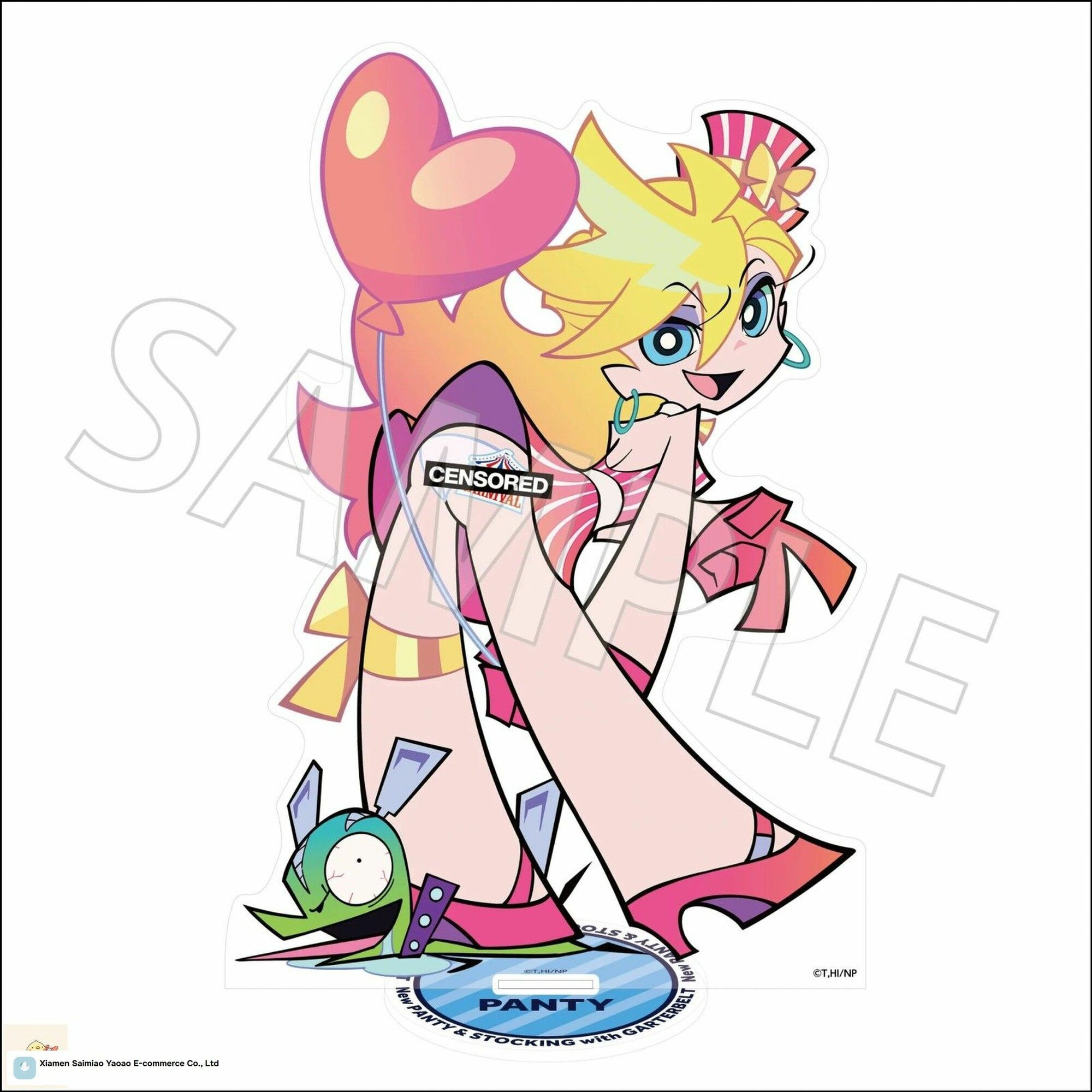 Эксклюзивная акриловая статуэтка Panty Stocking 16 см