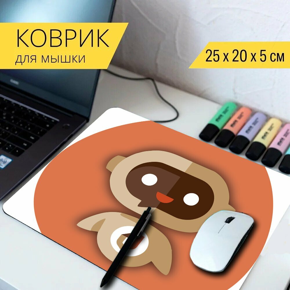 Коврик для мыши с принтом "Мфц, мфц дагестан, мои документы" 25x20см.