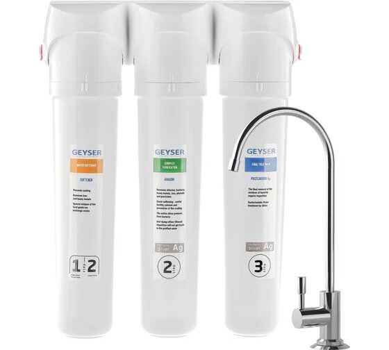 Фильтр для жесткой воды Гейзер Смарт 16026