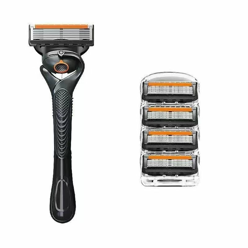 Немецкая бритва Gilini razor 6-слойный нож peak knife мужская ручная бритва razor manual universal