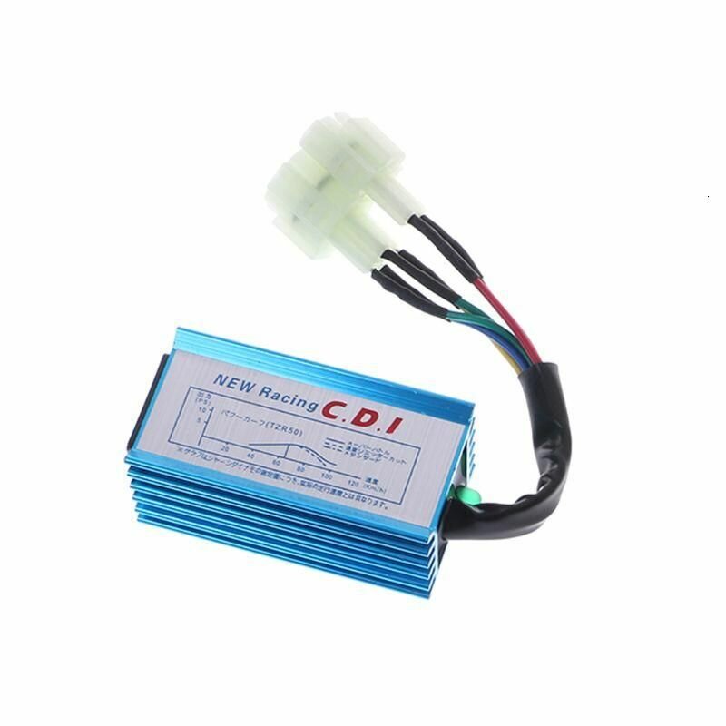 CDI-блок 6 Pin (круглый штифт) Racing для 2-тактных двигателей 50–150cc, замена коробки зажигания