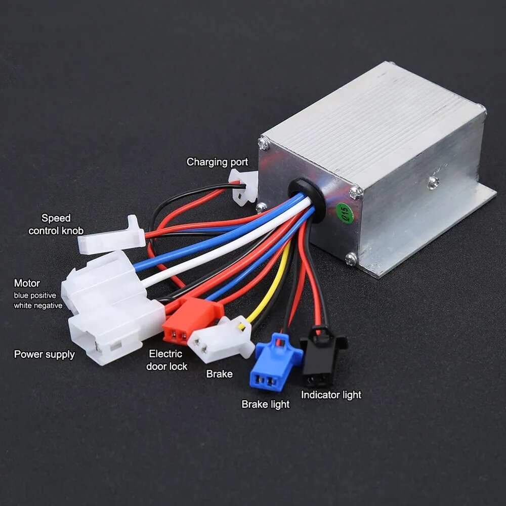 24V 250W электрический велосипед щеточный контроллер для мотороллеров E-bike Parts