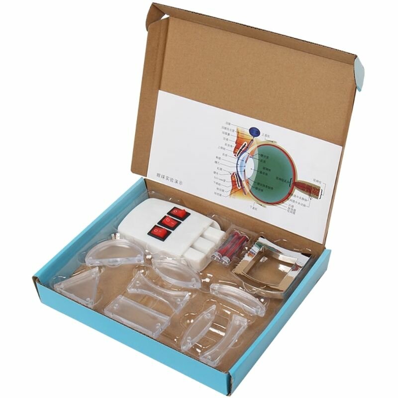 (1 комплект) Магнитный набор для экспериментов по геометрической оптике