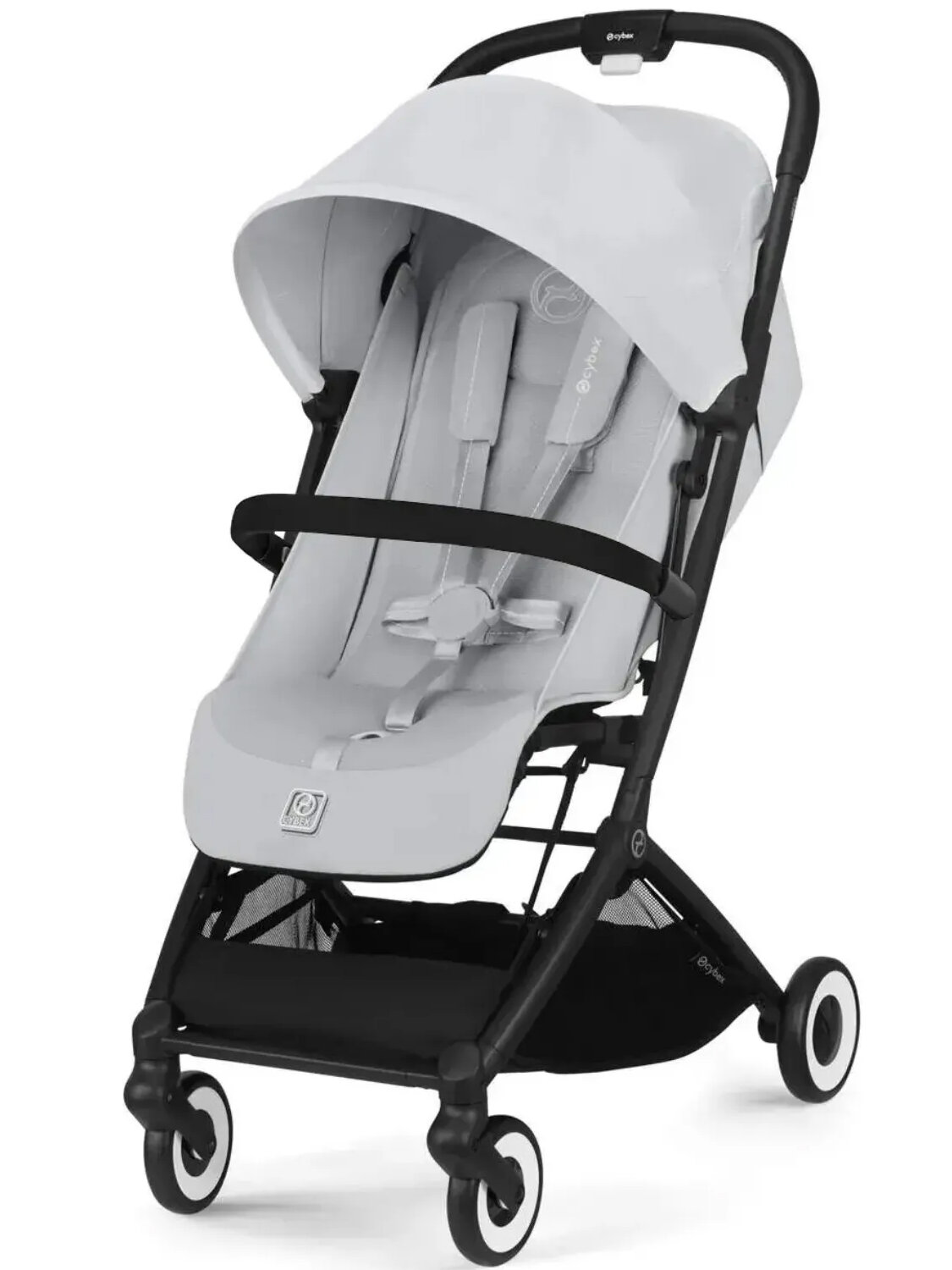 Коляска прогулочная Cybex Orfeo BLK Fog Grey с дождевиком и бампером
