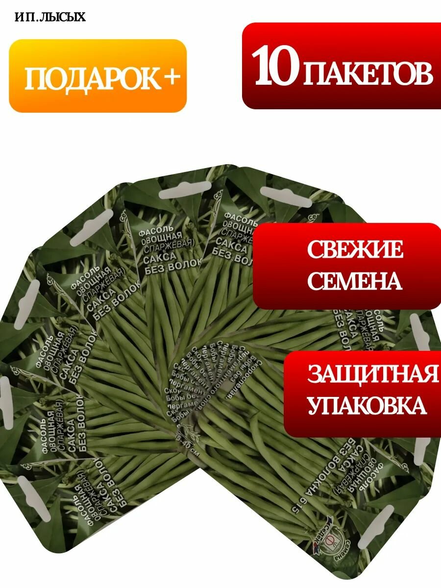 Семена Фасоль "Сакса"