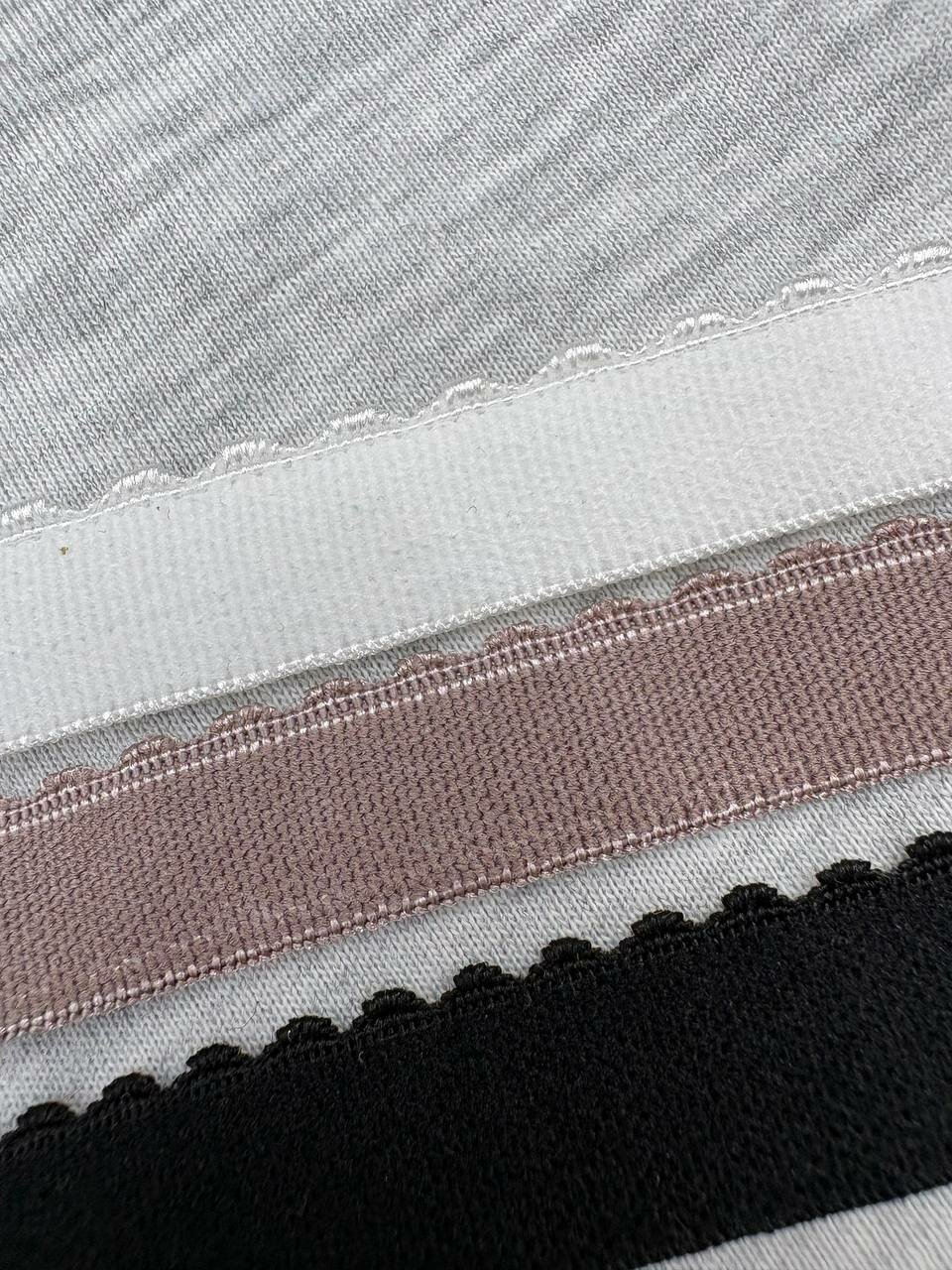 2626 Набор тесьмы с фестоном (12-15) мультиколор